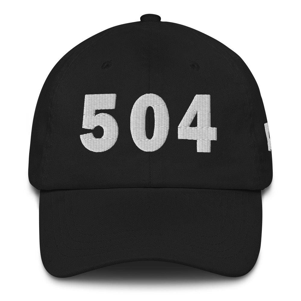 504 Area Code Dad Hat – WhereIWasRaised