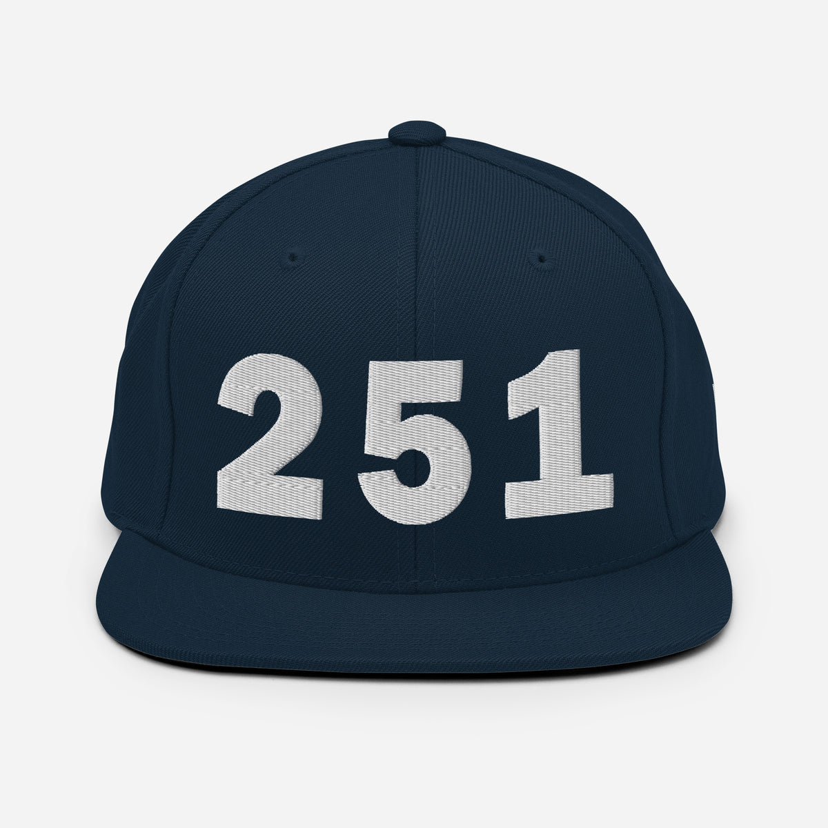 251 Area Code Snapback Hat – WhereIWasRaised