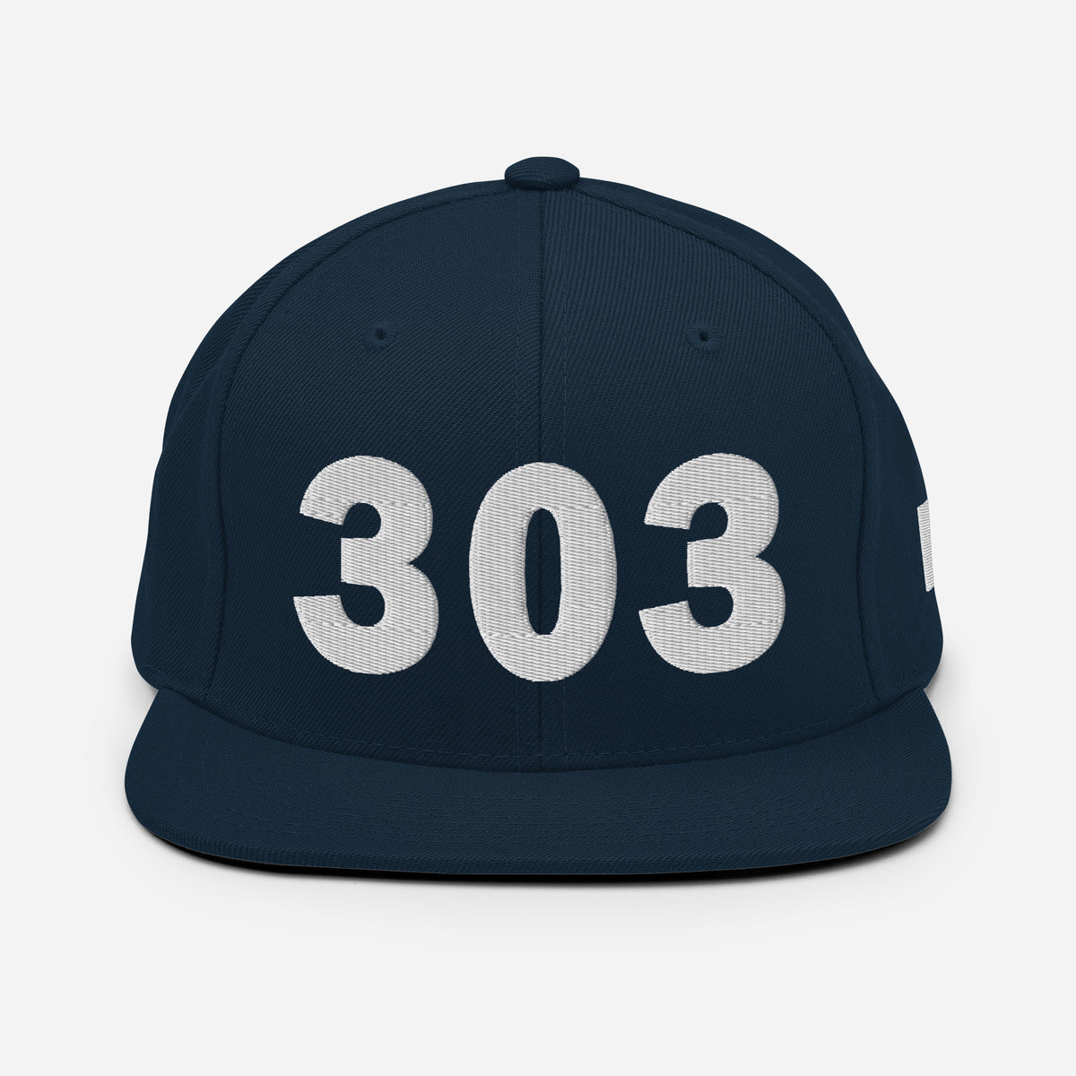303 Area Code Snapback Hat – WhereIWasRaised