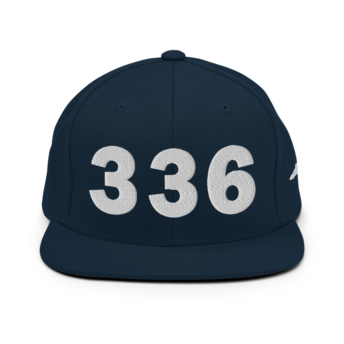 336 Area Code Snapback Hat – WhereIWasRaised