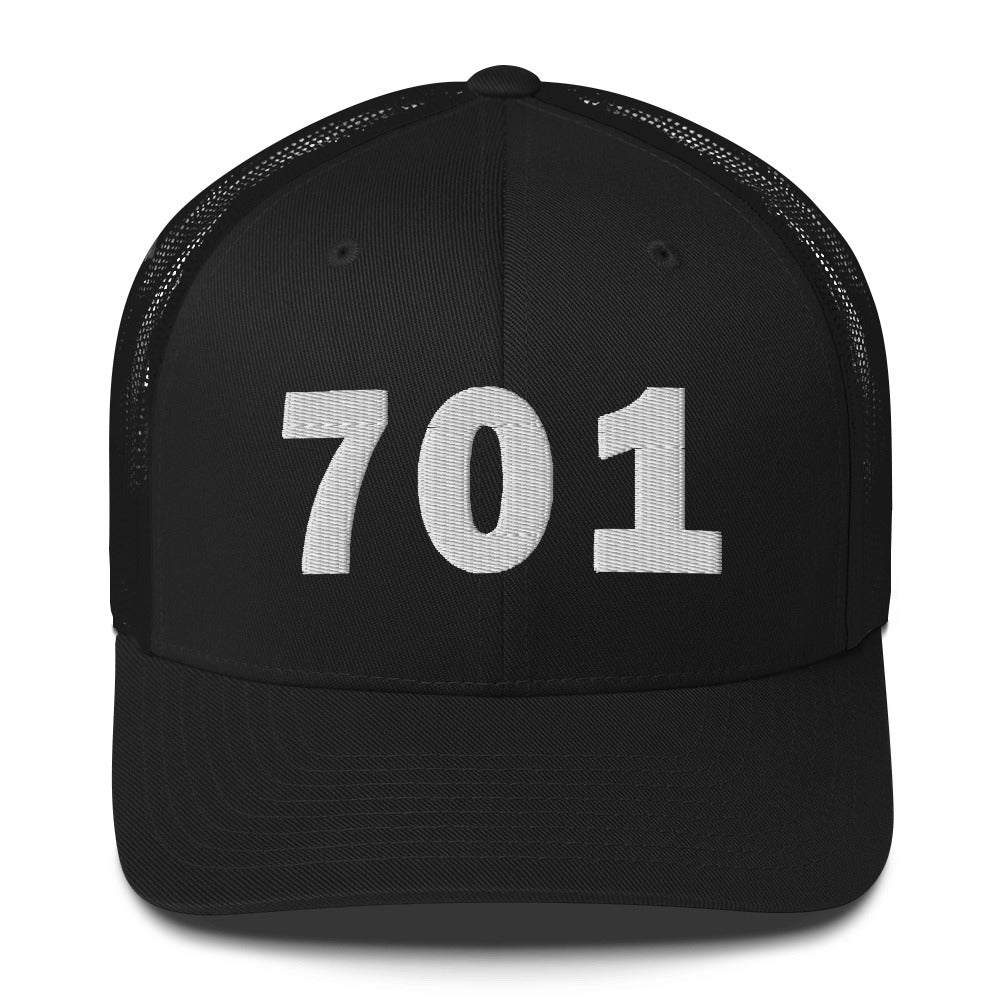 701 Area Code Trucker Cap – WhereIWasRaised