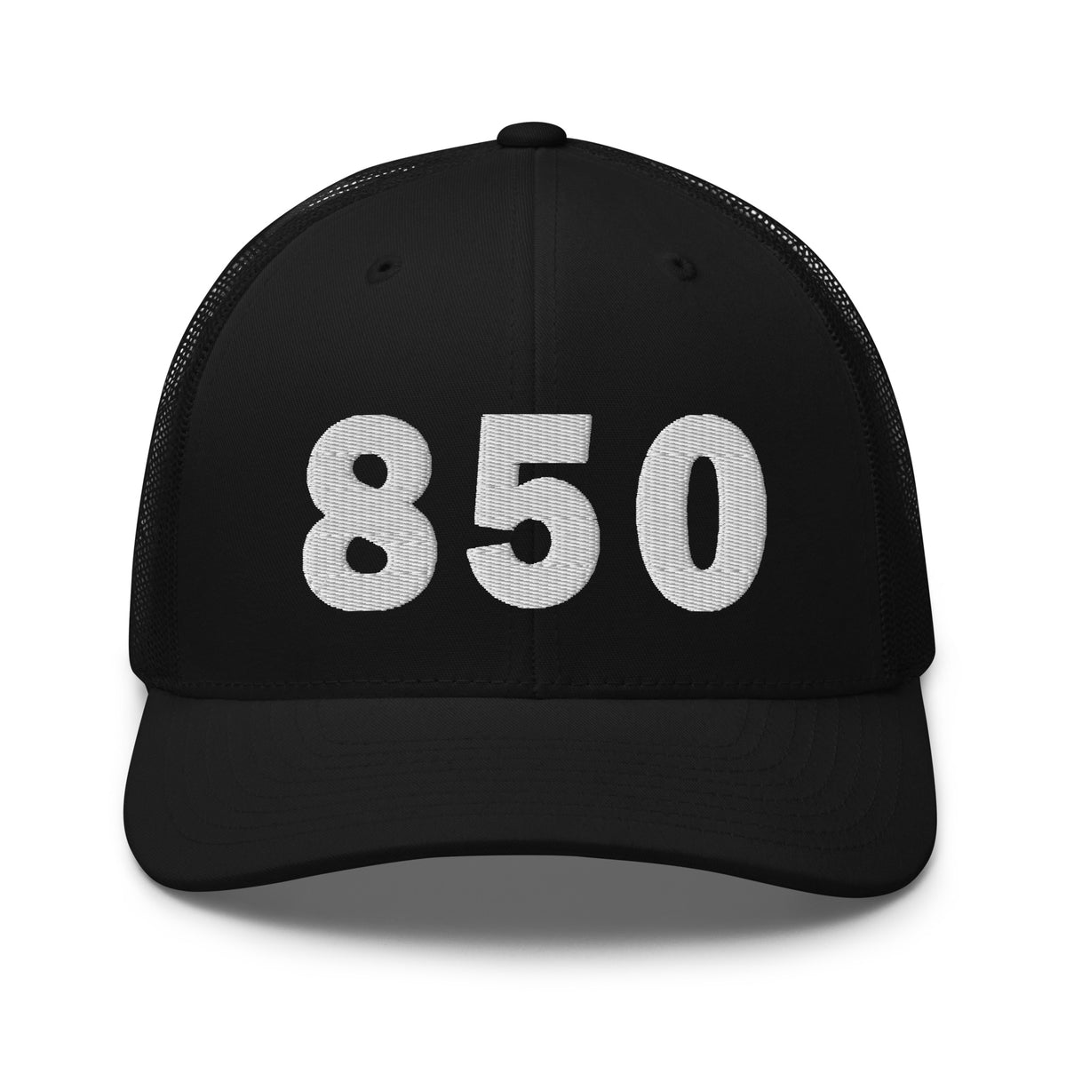 850 Area Code Trucker Cap – WhereIWasRaised