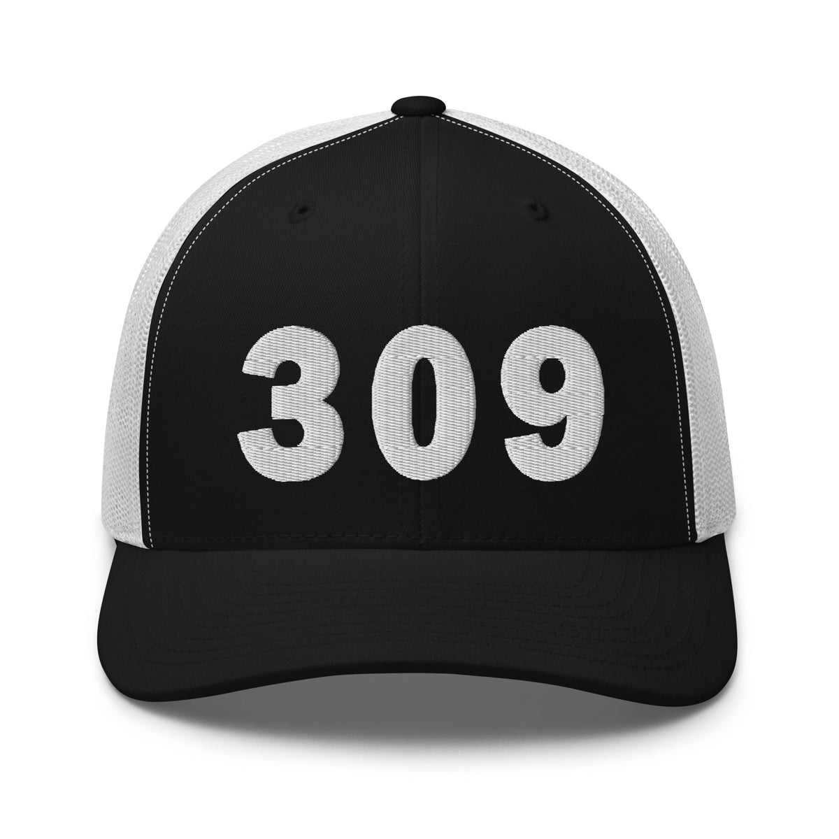 309 Area Code Trucker Cap – WhereIWasRaised